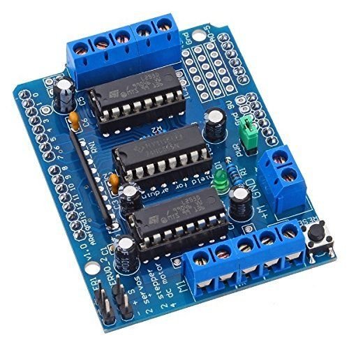 L293d Motor Driver Servo Shield For Arduino Robotronic