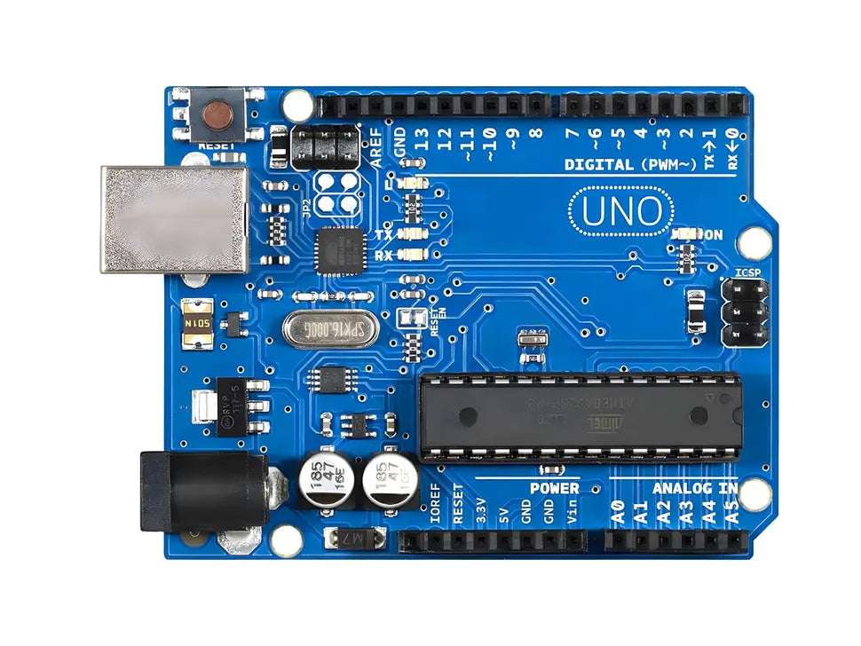 UNO R3 Development Board - ATMEGA328P DIP - Arduino Compatible– Robotronic